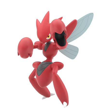 ハッサム|ポケモンフィギュア図鑑|ポケモンスケールワールド ハッサム|ポケモンフィギュア図鑑|ポケモンスケールワールド